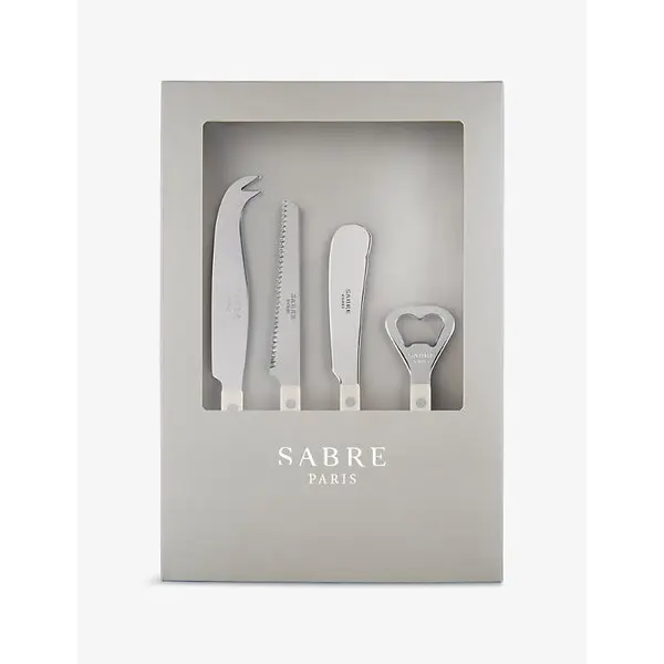 SABRE Apero 4-piece Stainless-steel Set - Ivory