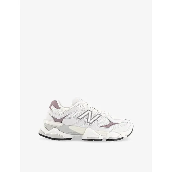 NEW BALANCE 9060 Suede Low-top Trainers - Grey Matter Ice Wine
