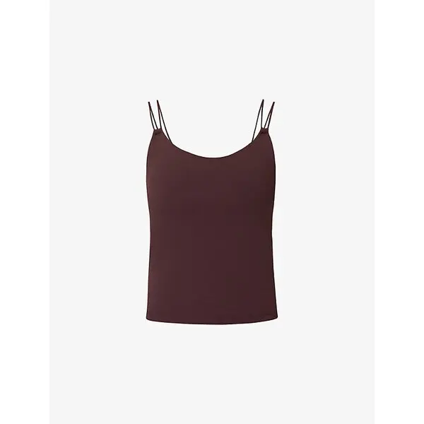 Sweaty Betty Ultimate Studio Strappy Vest Top - Sable Brown