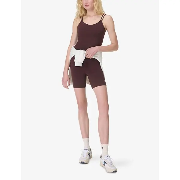 Sweaty Betty Ultimate Studio Strappy Vest Top - Sable Brown