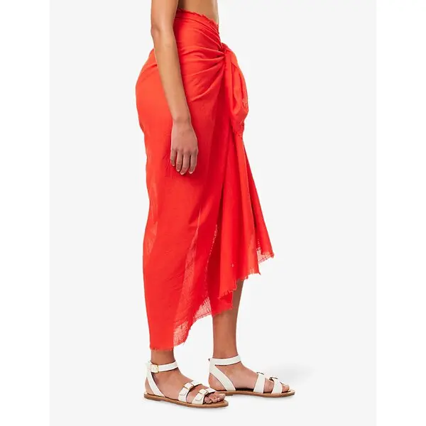 Seafolly Textured Cotton Beach Wrap