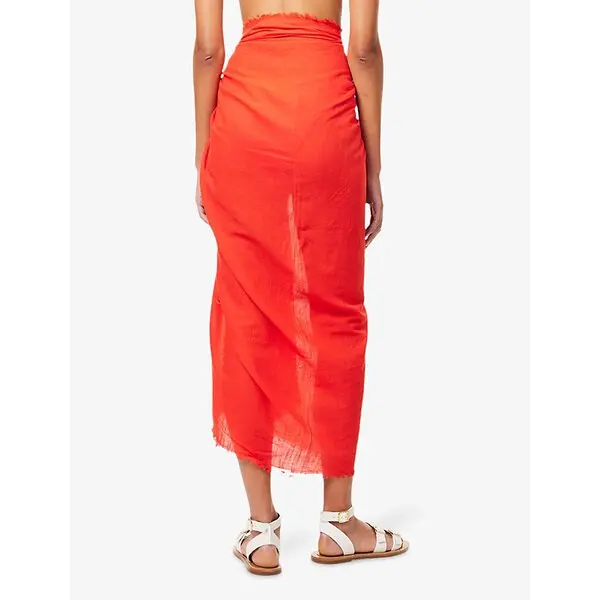 Seafolly Textured Cotton Beach Wrap