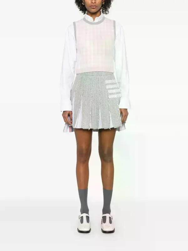 Thom Browne Gingham Tank Top