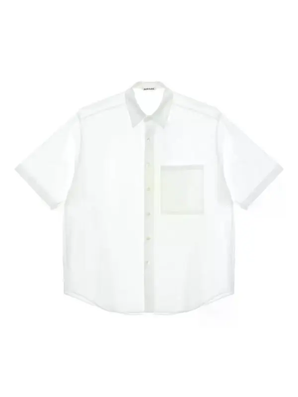 Auralee Button-up Short-sleeve Shirt