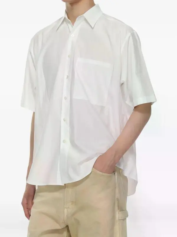 Auralee Button-up Short-sleeve Shirt