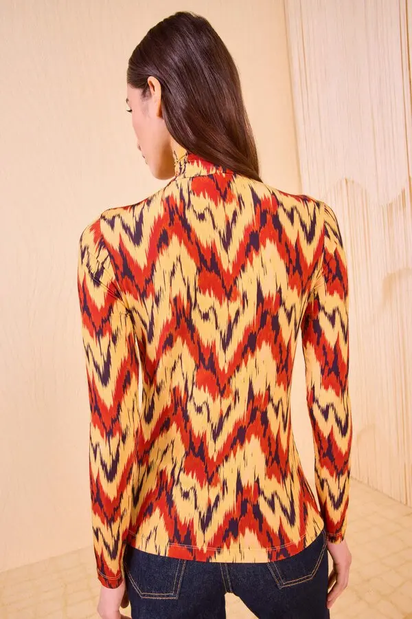 Ulla Johnson Aurelia Long-sleeve Top - Carnelian