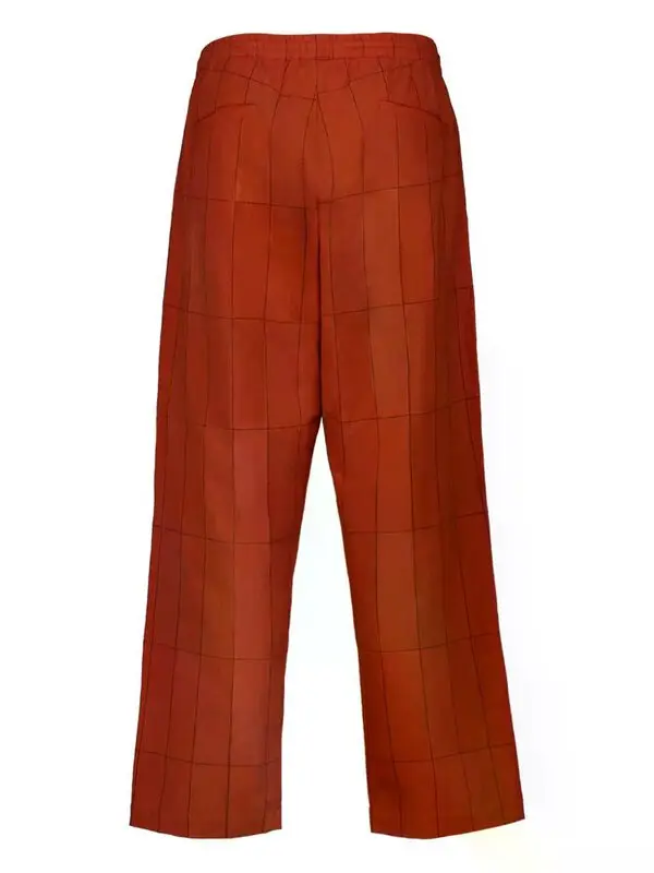 BAZISZT Cotton Straight Leg Trousers