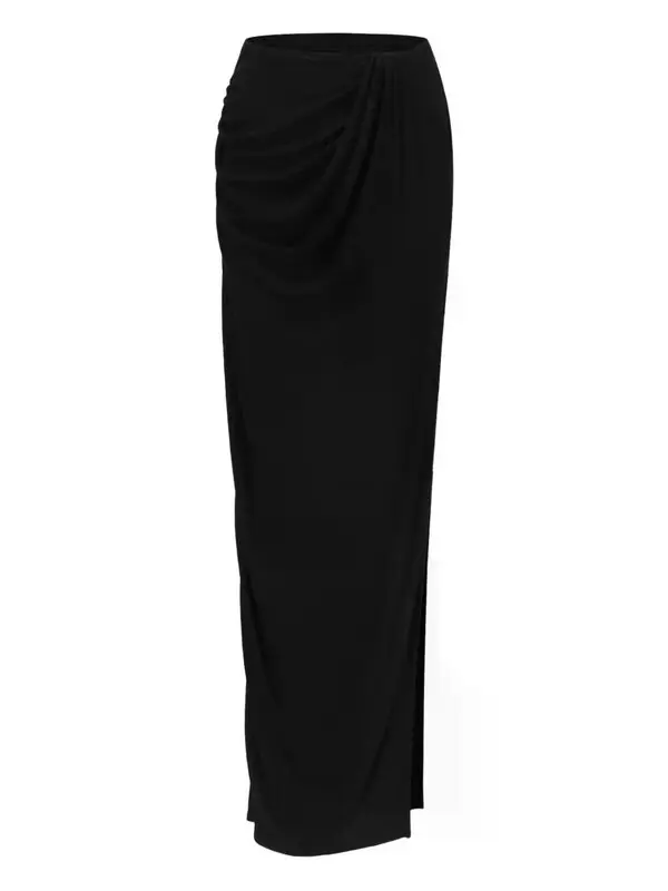 OUDE WAAG Draped Maxi Skirt