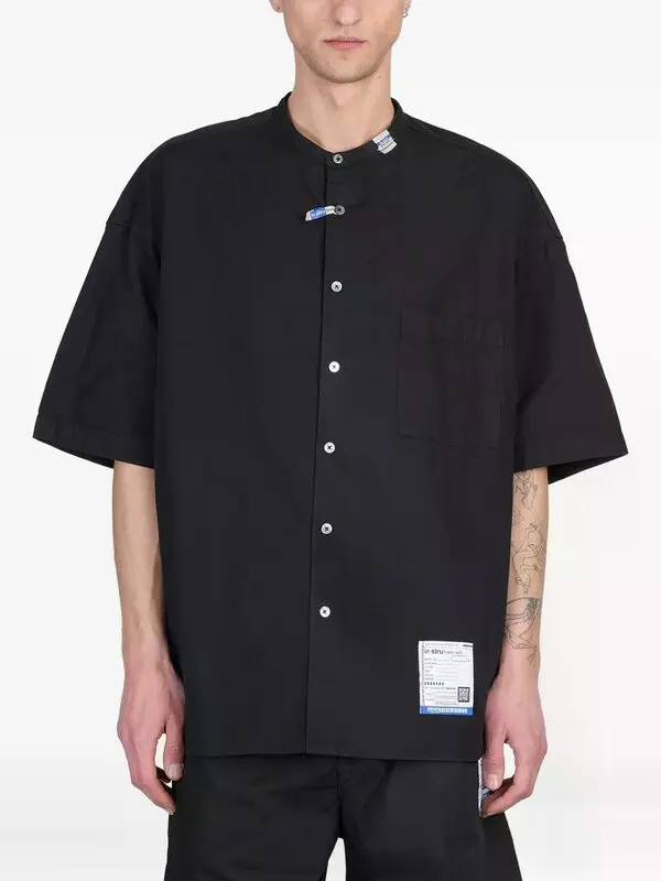 Mihara Yasuhiro Cotton Shirt - Black