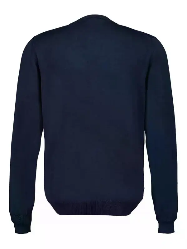 Boglioli Cotton Jumper - Blue
