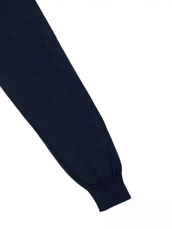 Boglioli Cotton Jumper - Blue