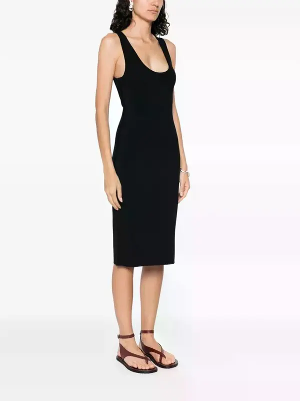 TOTEME Midi Tank Dress - Black