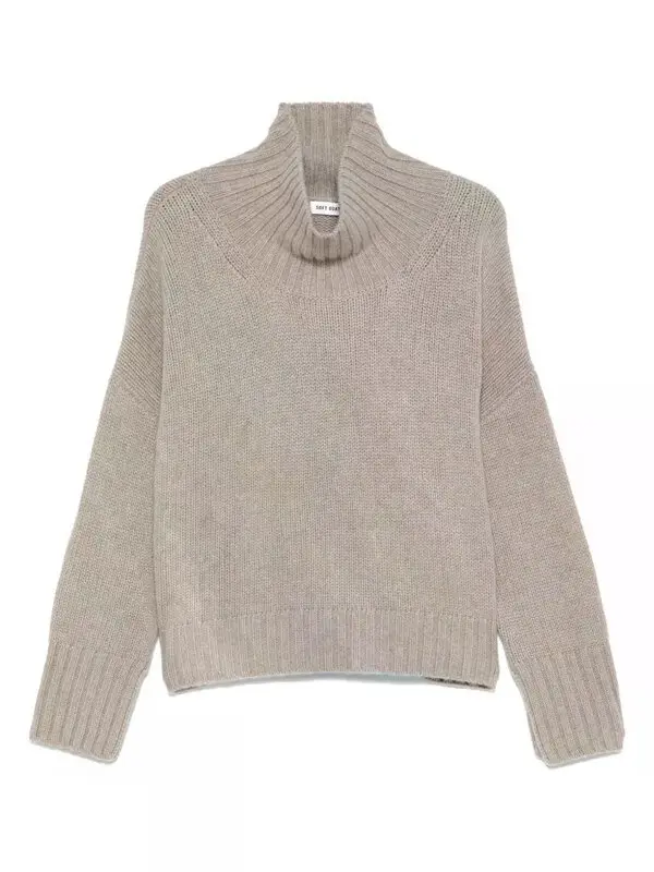 Soft Goat Cashmere Jumper - Grey
