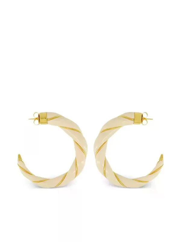 AURÉLIE BIDERMANN Diana Half Hoop Earrings