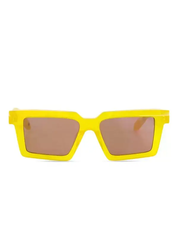 Off-White Windsor Square-frame Sunglasses - Yellow