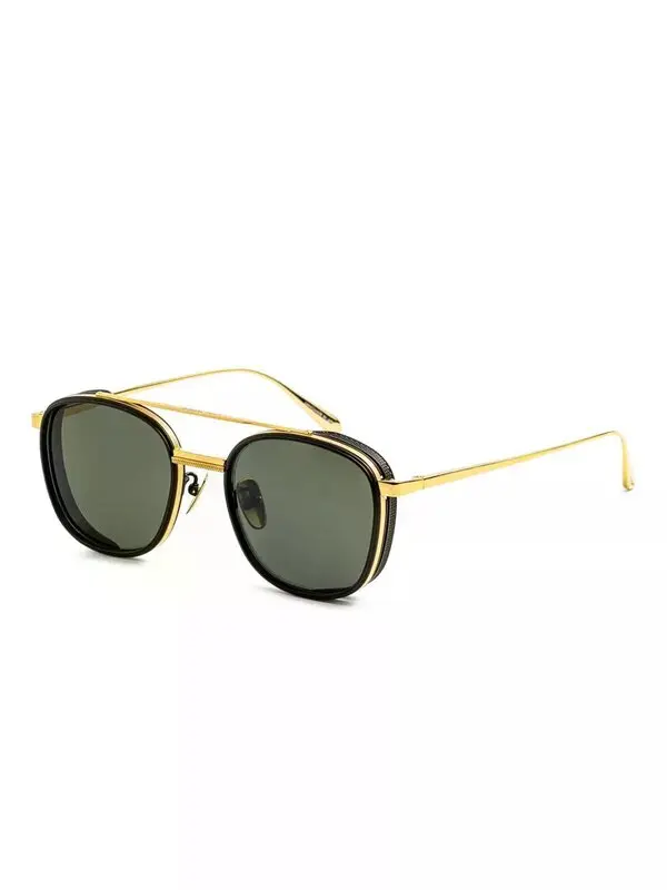 Linda Farrow Square Frame Sunglasses