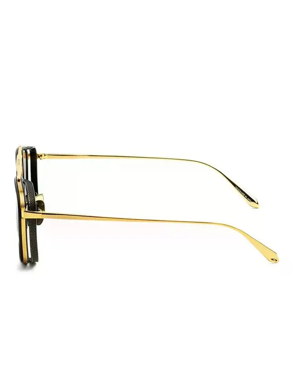 Linda Farrow Square Frame Sunglasses
