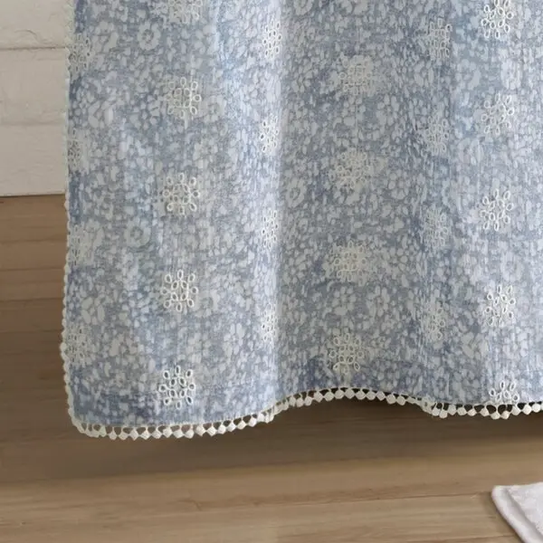 PERI HOME Ikat Eyelet Shower Curtain