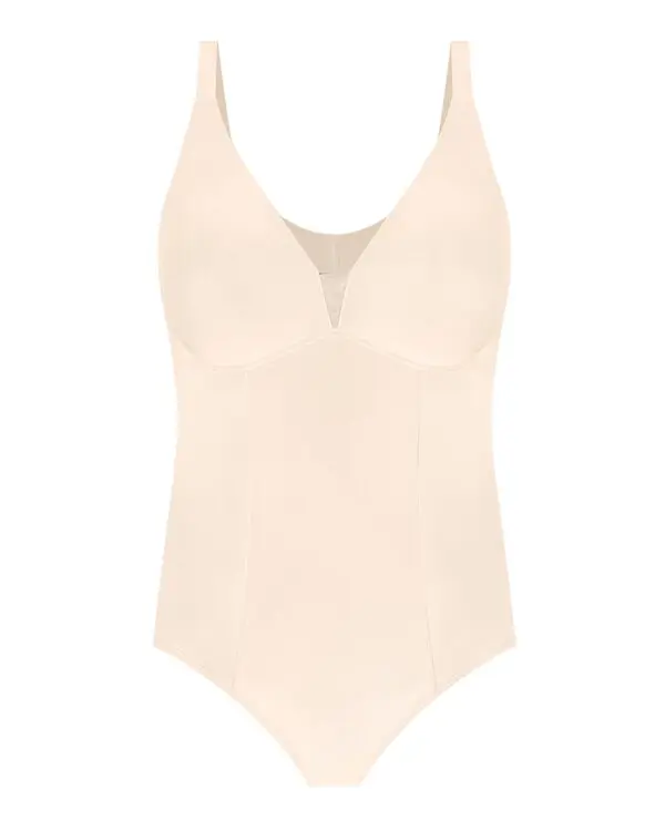 Cosabella Evolution Curvy Bodysuit - Nude Rose