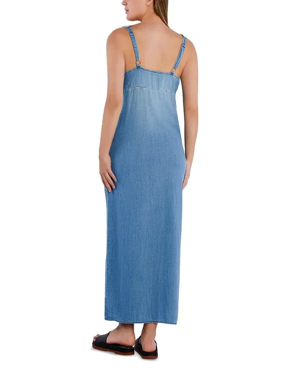 BILLY T Midi Slip Dress - Denim