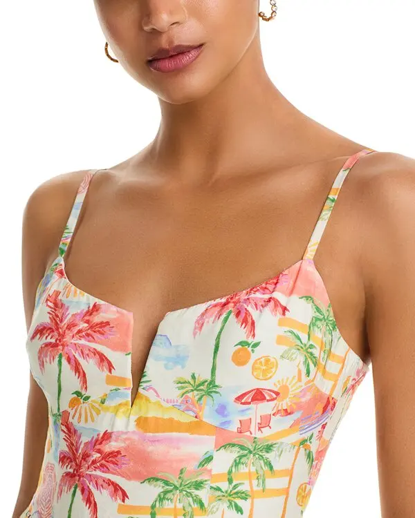 Aqua Vacation Maxi Dress