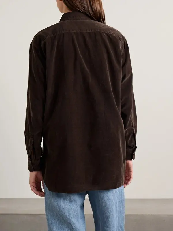 THE ROW Corduroy Shirt
