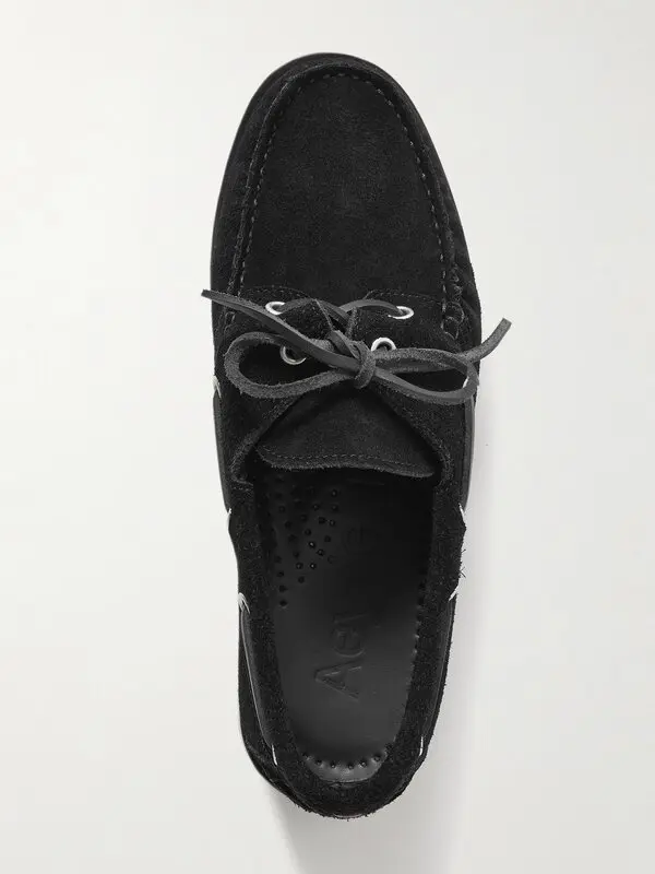 AeydĒ Harris Suede Boat Shoes
