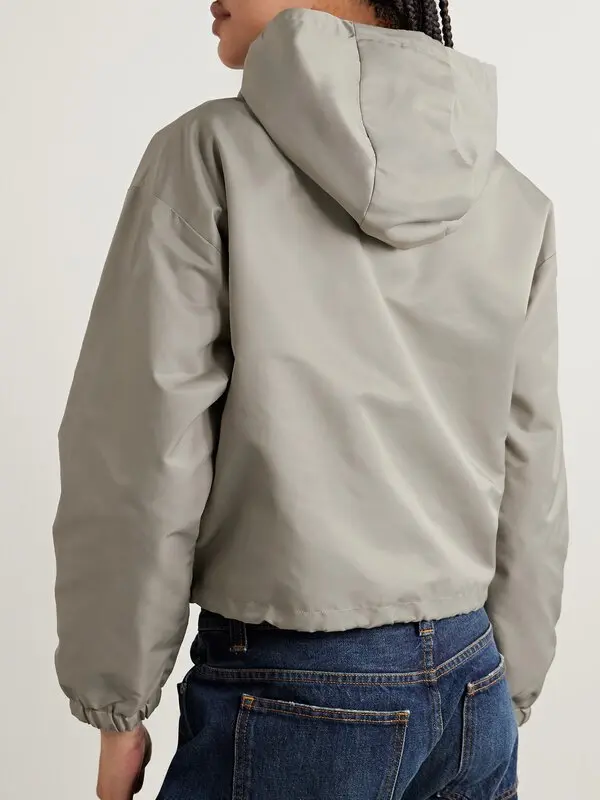 SPORTY & RICH Devi Hooded Shell Jacket