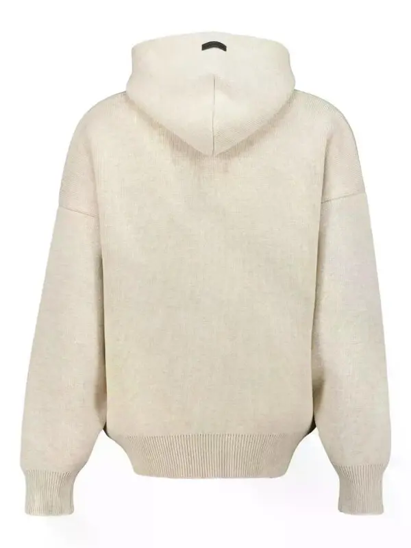 Fear Of God Eternal Knit Hoodie - Neutrals