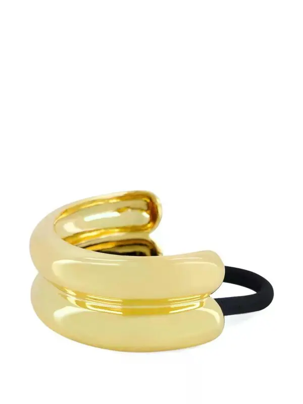 LELET NY Petite Glossy Double Arch Hair Tie - Gold