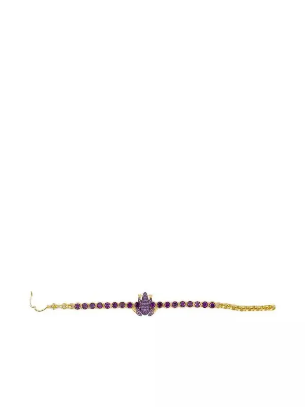 Begum Khan Frog Tennis Bracelet - Gold