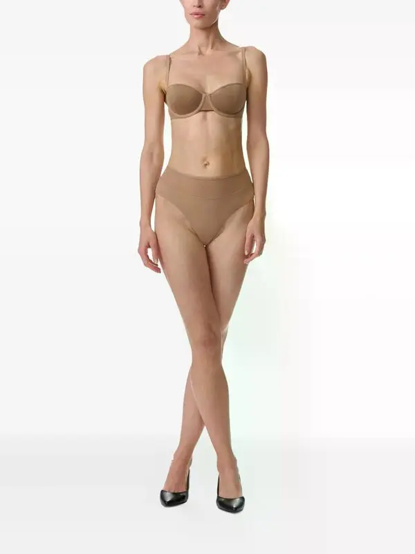 Wolford Sheer Opaque Bandeau Bra