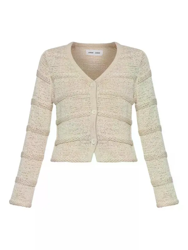 SAMSOE SAMSOE Scoop-neck Cardigan