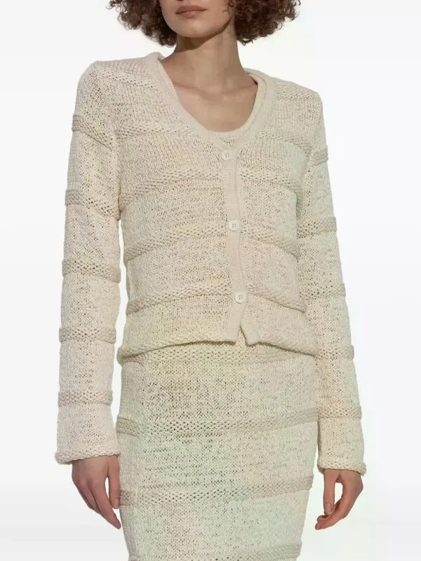 SAMSOE SAMSOE Scoop-neck Cardigan
