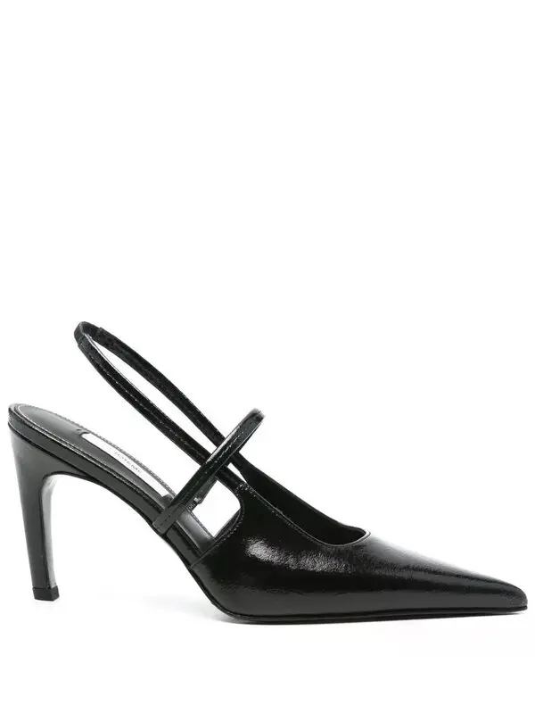 TOTEME 90mm Naplack Pumps - Black