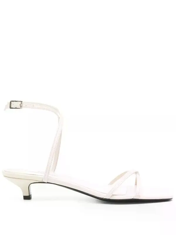 TOTEME 50mm Leather Sandals - Neutrals