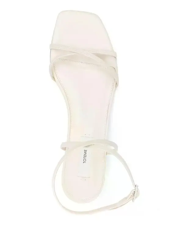 TOTEME 50mm Leather Sandals - Neutrals