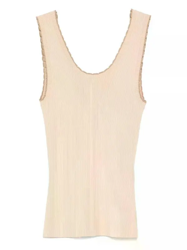 Zimmermann Ascension Scallop Tank Top