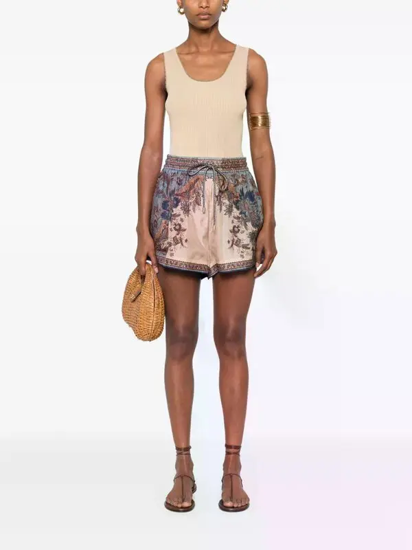 Zimmermann Ascension Scallop Tank Top