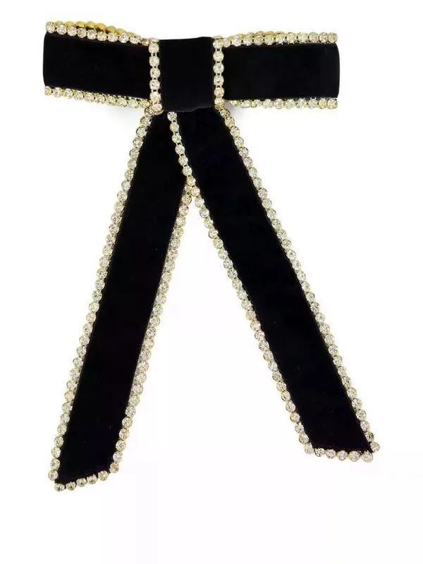 LELET NY Lilly Bow Hair Clip - Black