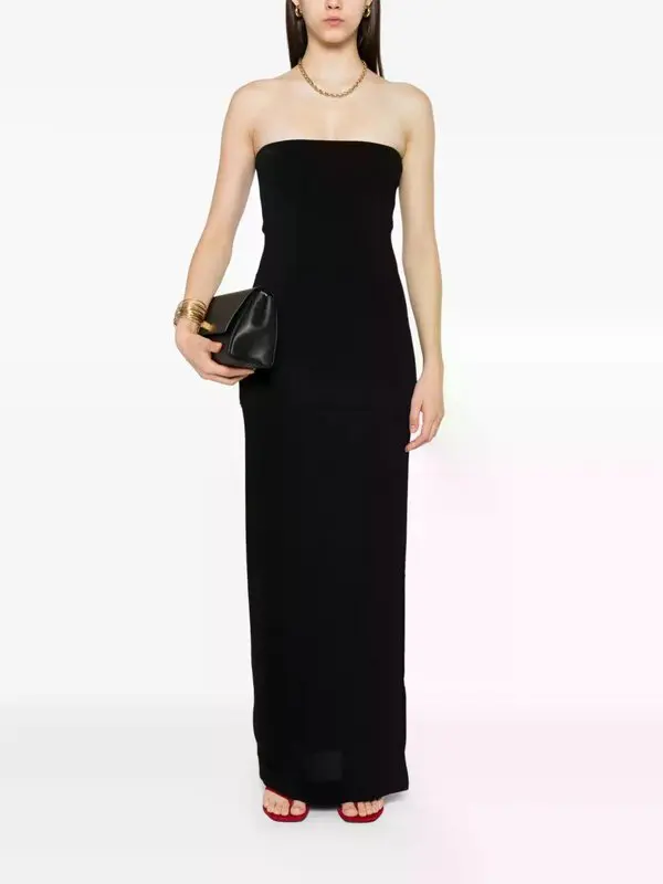 TOTEME High-waisted Straight Skirt - Black