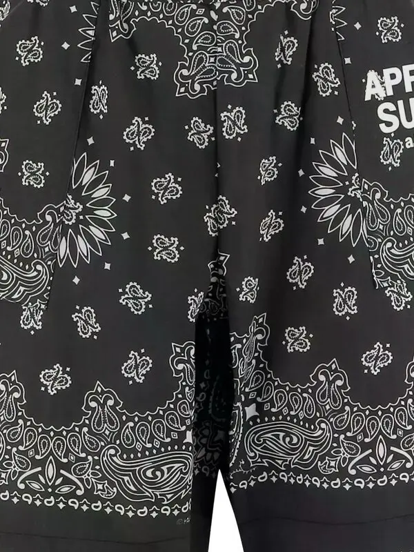 APRES SURF Bandana-print Trousers