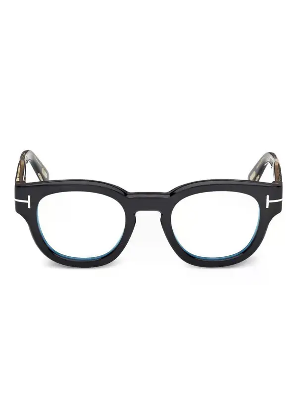 TOM FORD Round-frame Glasses - Black