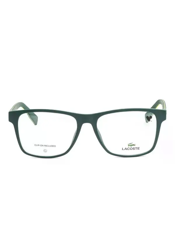 Lacoste Logo-print Glasses - Green