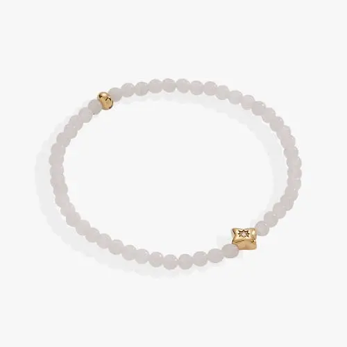 ALEX AND ANI Star Jade Mini Bracelet - White