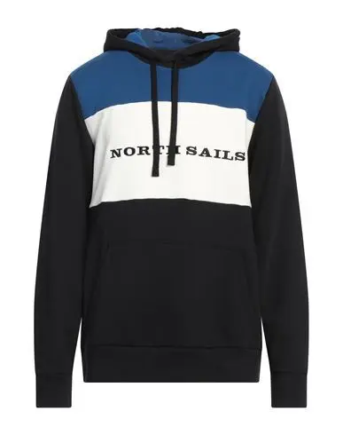 NORTH SAILS Cotton Hooded Sweatshirt - Blue