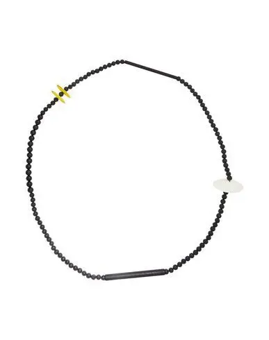 Liviana Conti Embellished Necklace - Black