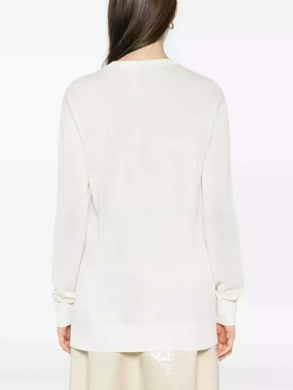 TOTEME Fine-knit Top - White