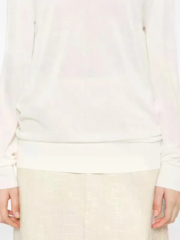 TOTEME Fine-knit Top - White