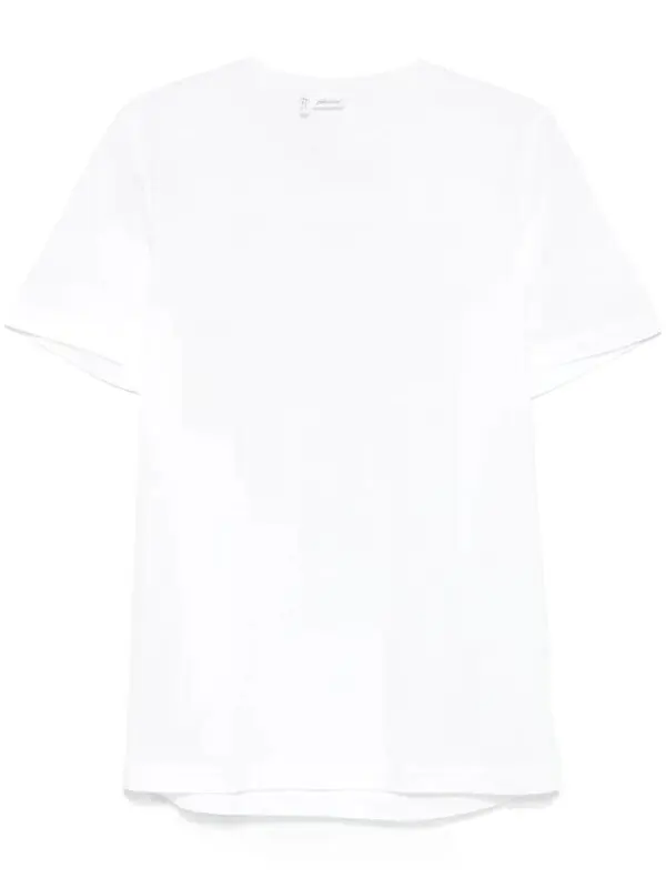 Brioni Logo-embroidered T-shirt